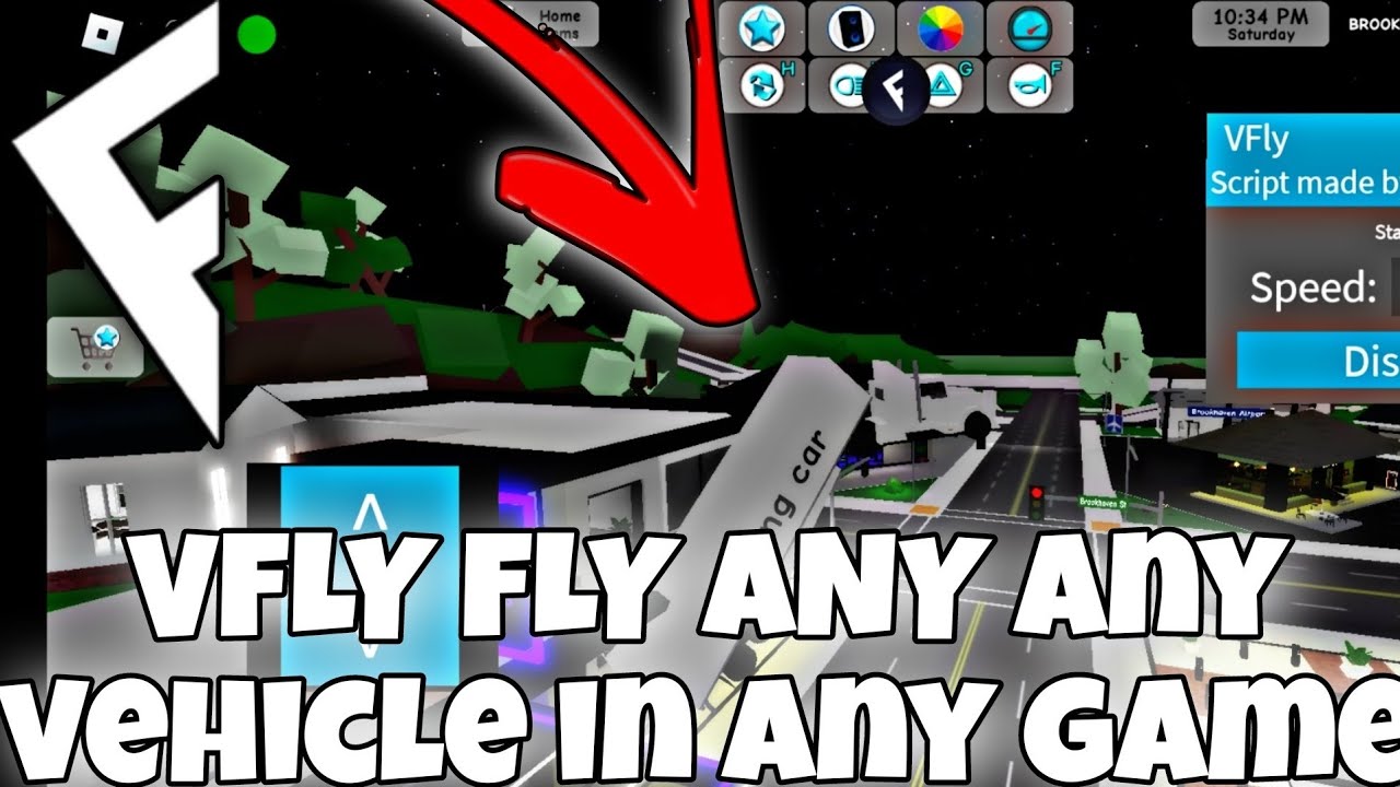 (SUPER OP) FE VFLY GUI FLY ANY VEHICLE ANY GAME | HYDROGEN - FLUXUS ...