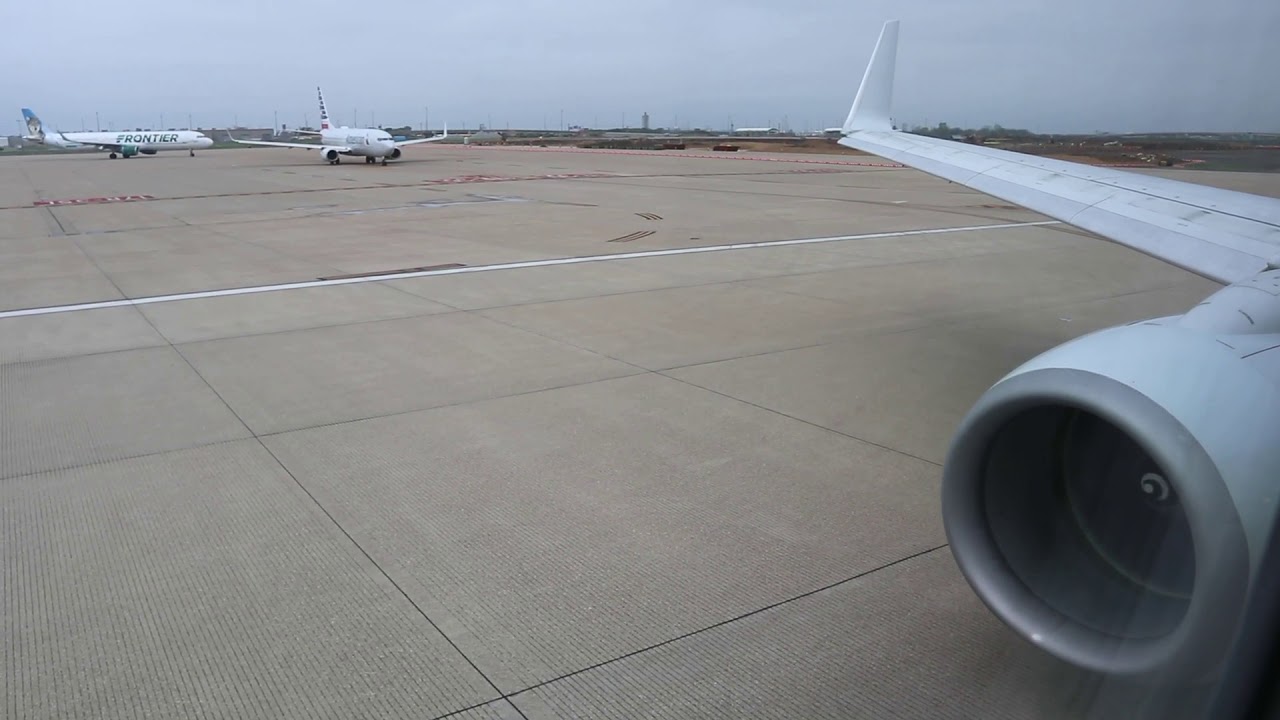 AA2286 Dallas (DFW) - New York (LGA), 737-800, takeoff 17R, 16 March ...