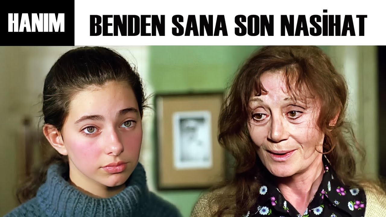 Hanım Türk Filmi | Olcay Hanım Öğrencisi Canan ile Vedalaşır - YouTube