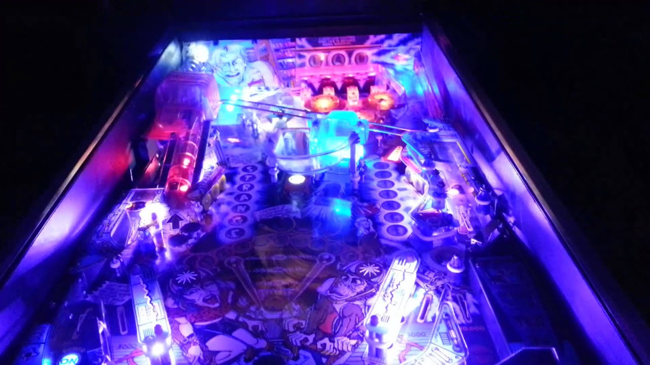 Strange Science pinball LEDs - YouTube