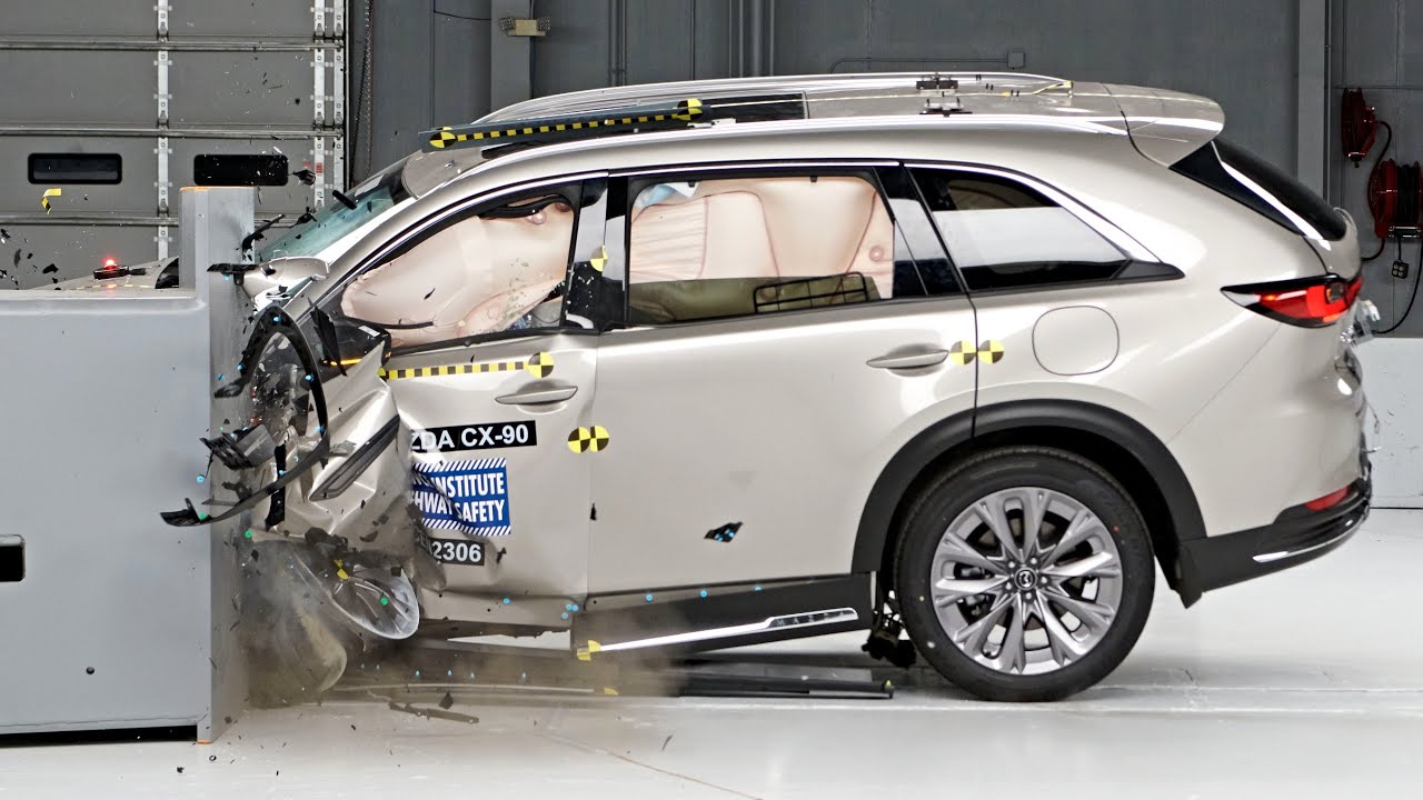 2024 Mazda CX-90 CRASH TEST - YouTube