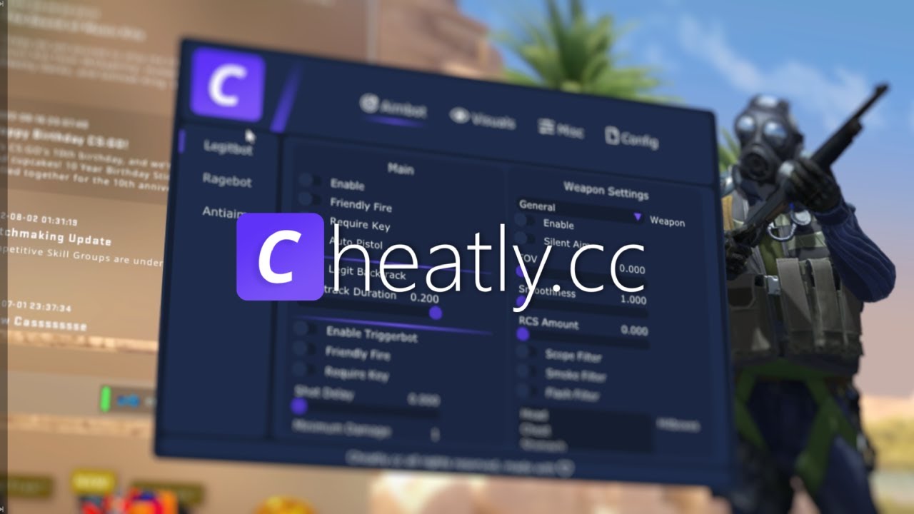 CS:GO Cheatly.cc Showcase - YouTube