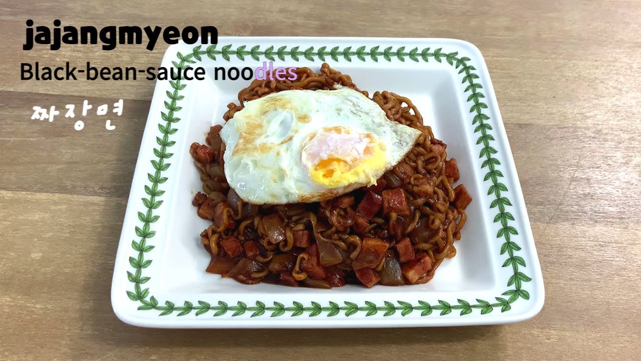 If you copy instant jjajang ramen like this, it transforms into a chef ...