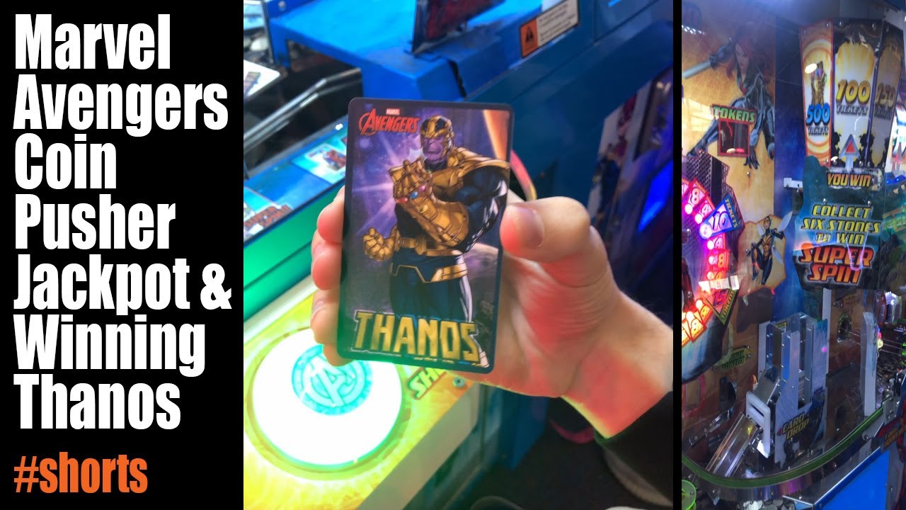 Marvel Avengers Coin Pusher Jackpot & Winning Thanos #shorts - YouTube