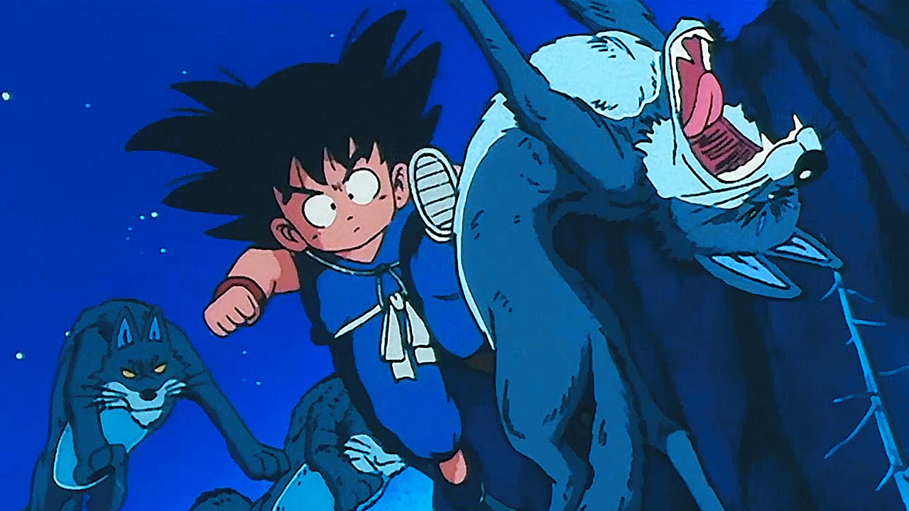 Dragon Ball: Goku vs Wolf Pack vs Fighter - YouTube