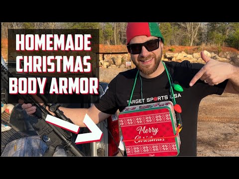 Homemade Christmas Body Armor !!! - YouTube