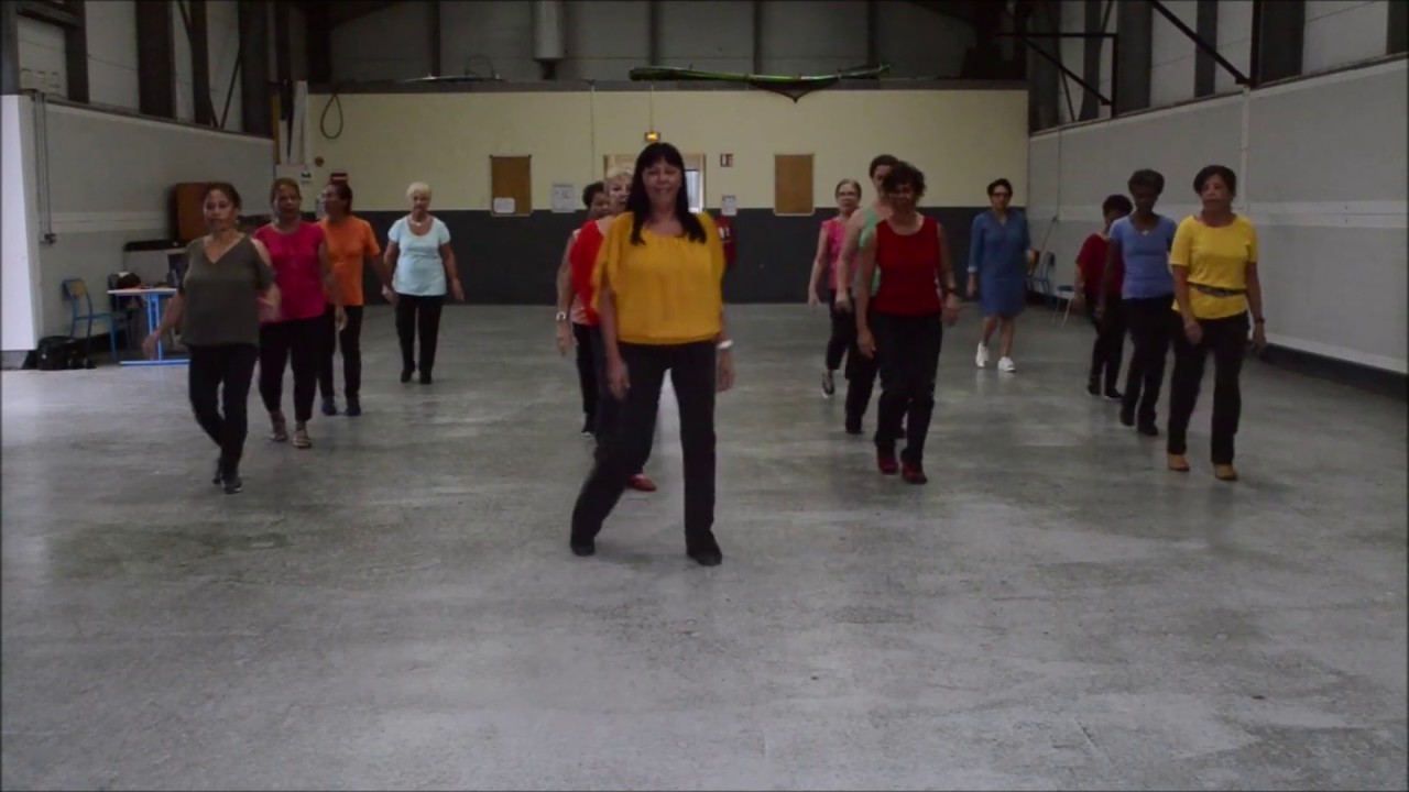 LA LIBERTAD Line dance - DEMO - YouTube