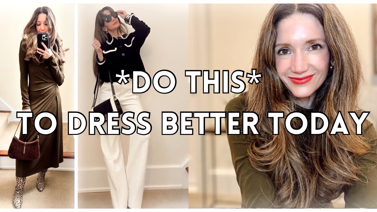 SIMPLE HABITS Improving My Style That Will LEVEL UP YOUR Outfits - YouTube