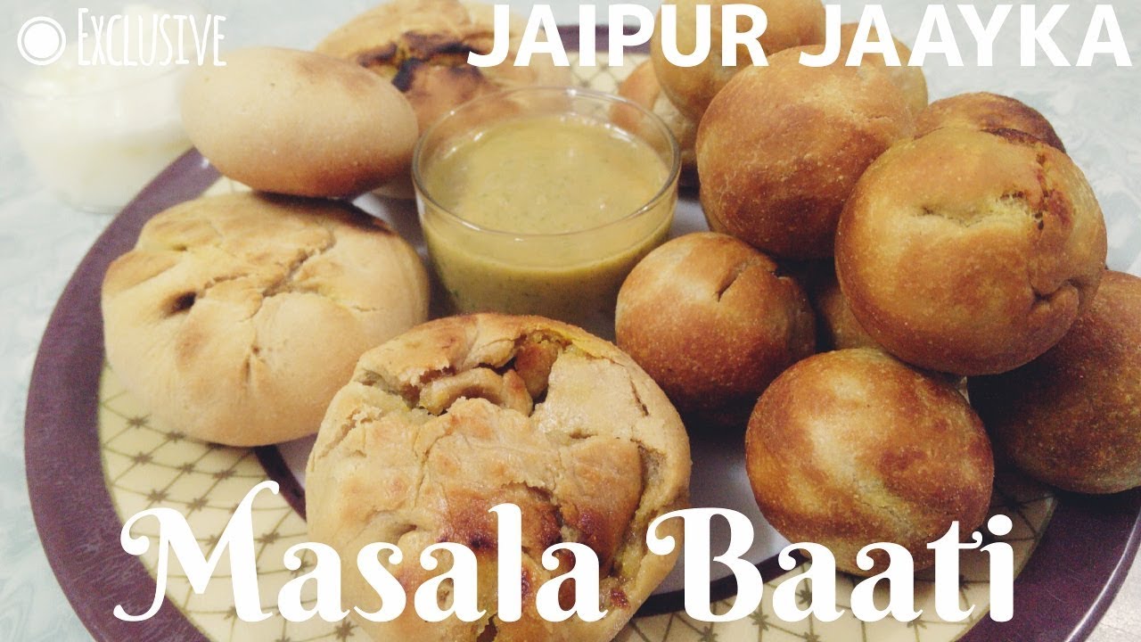 MASALA BAATI In Appe Pan & Baati Tandoor | JAAYKA EXCLUSIVE - YouTube