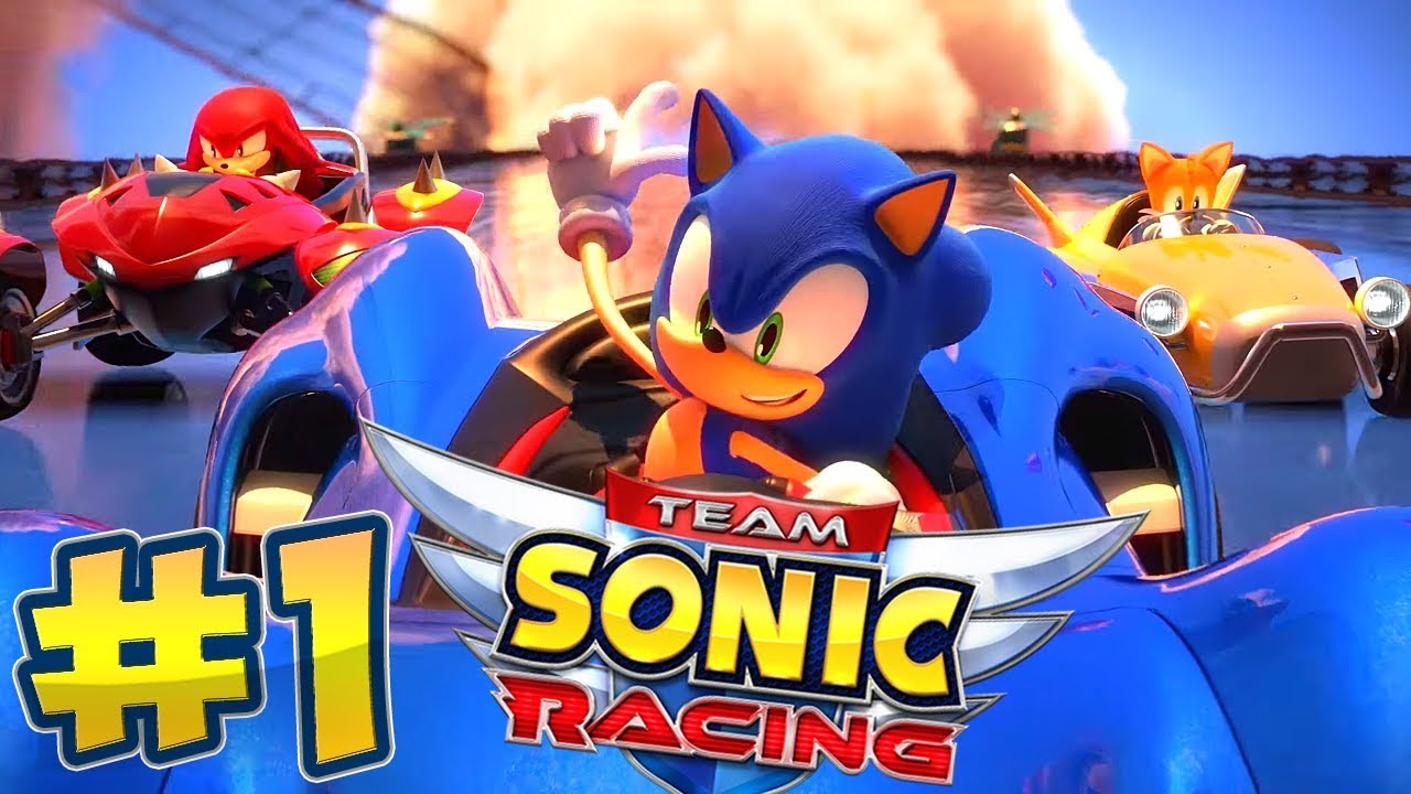 ABM: Sonic Time Playing!! Team Sonic Racing !! Walkthrough # 1 ᴴᴰ - YouTube