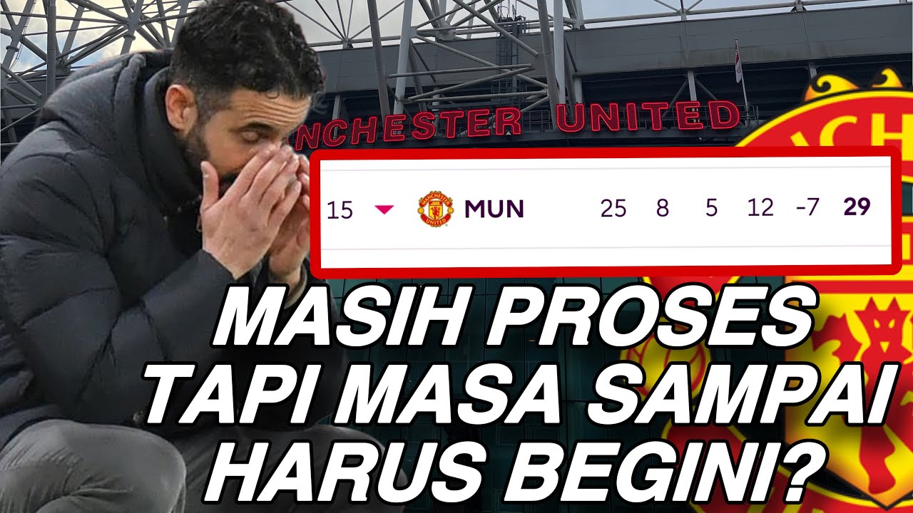 Situasi Manchester United: Masih Proses Tapi Masa Harus Begini, Ruben ...