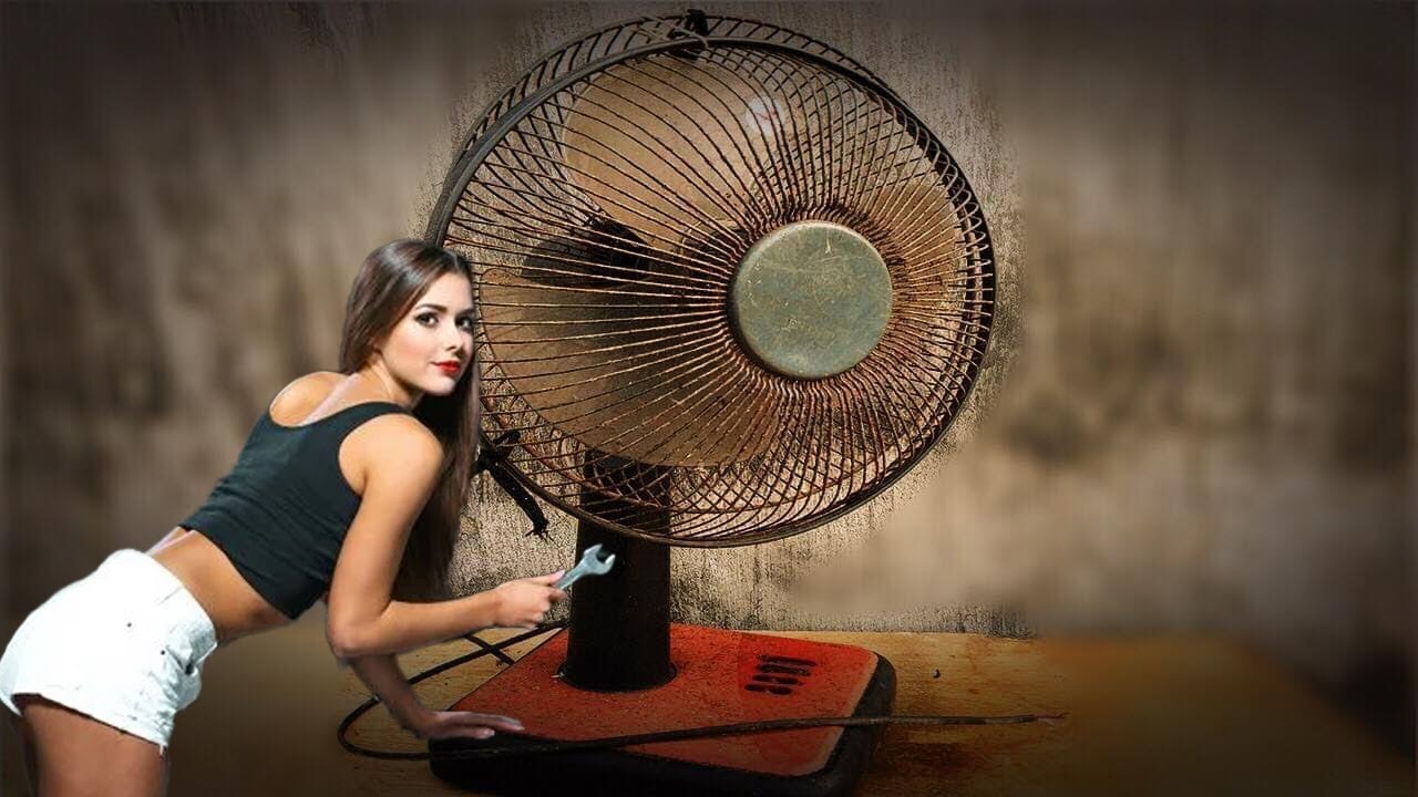 Restoration Old Rusty Table Fan - Restore Electric Fan - Restoration ...