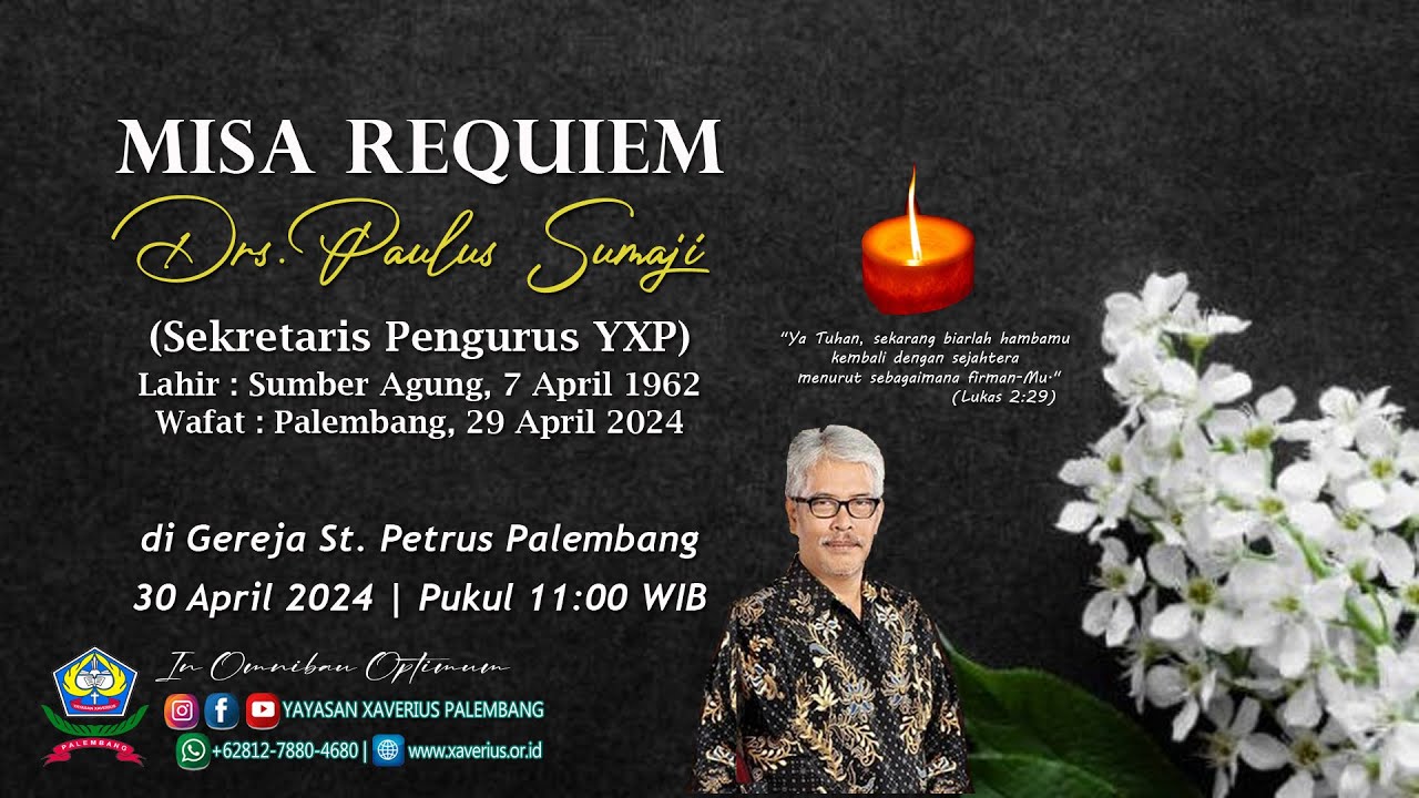 MISA REQUEM BAPAK PAULUS SUMAJI - YouTube