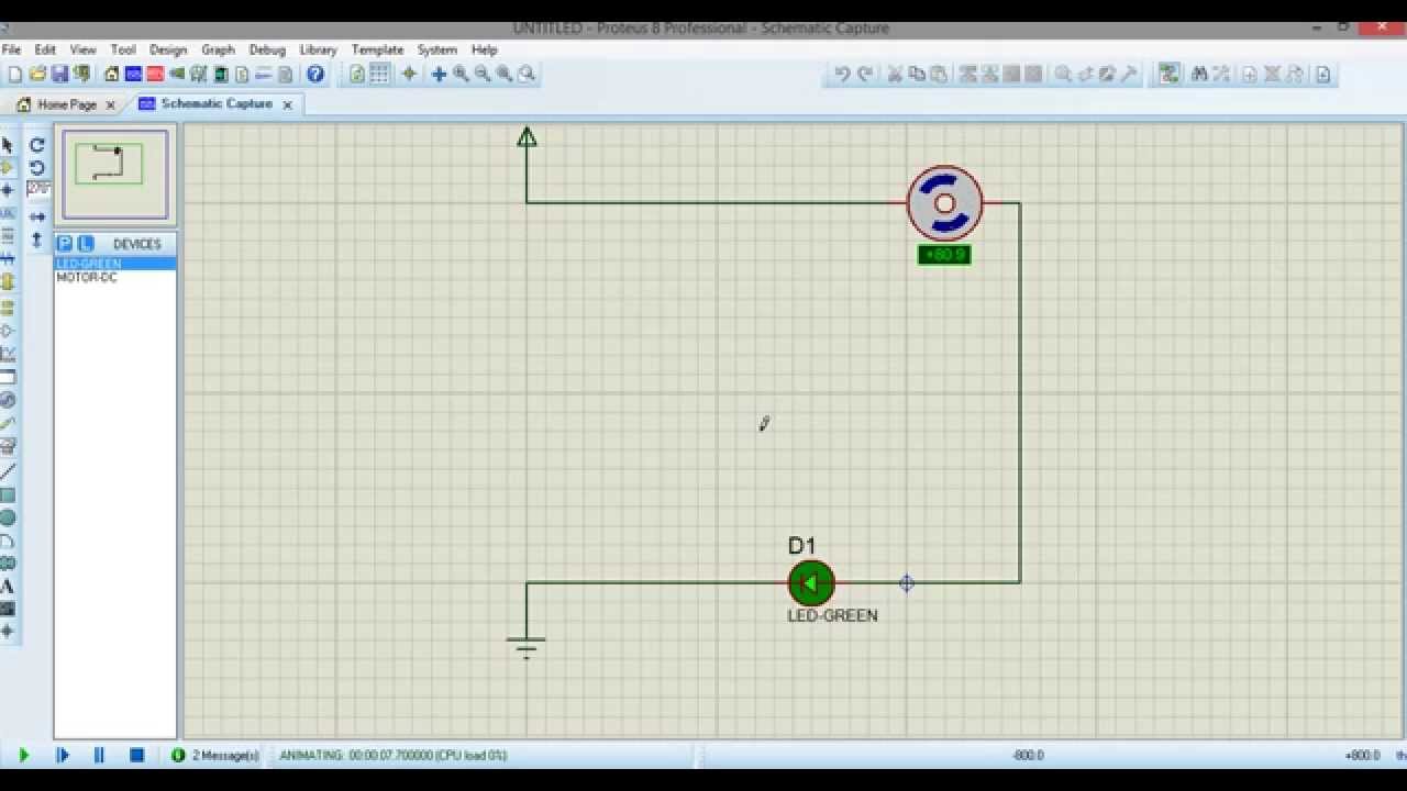 Tuto: Presentation et Initiation sur ISIS Proteus - YouTube