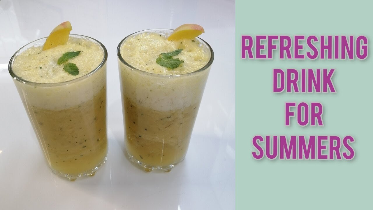 Peach Sprite Drink || Peach 7up Drink || Ramzan Special || Hot Bowl ...