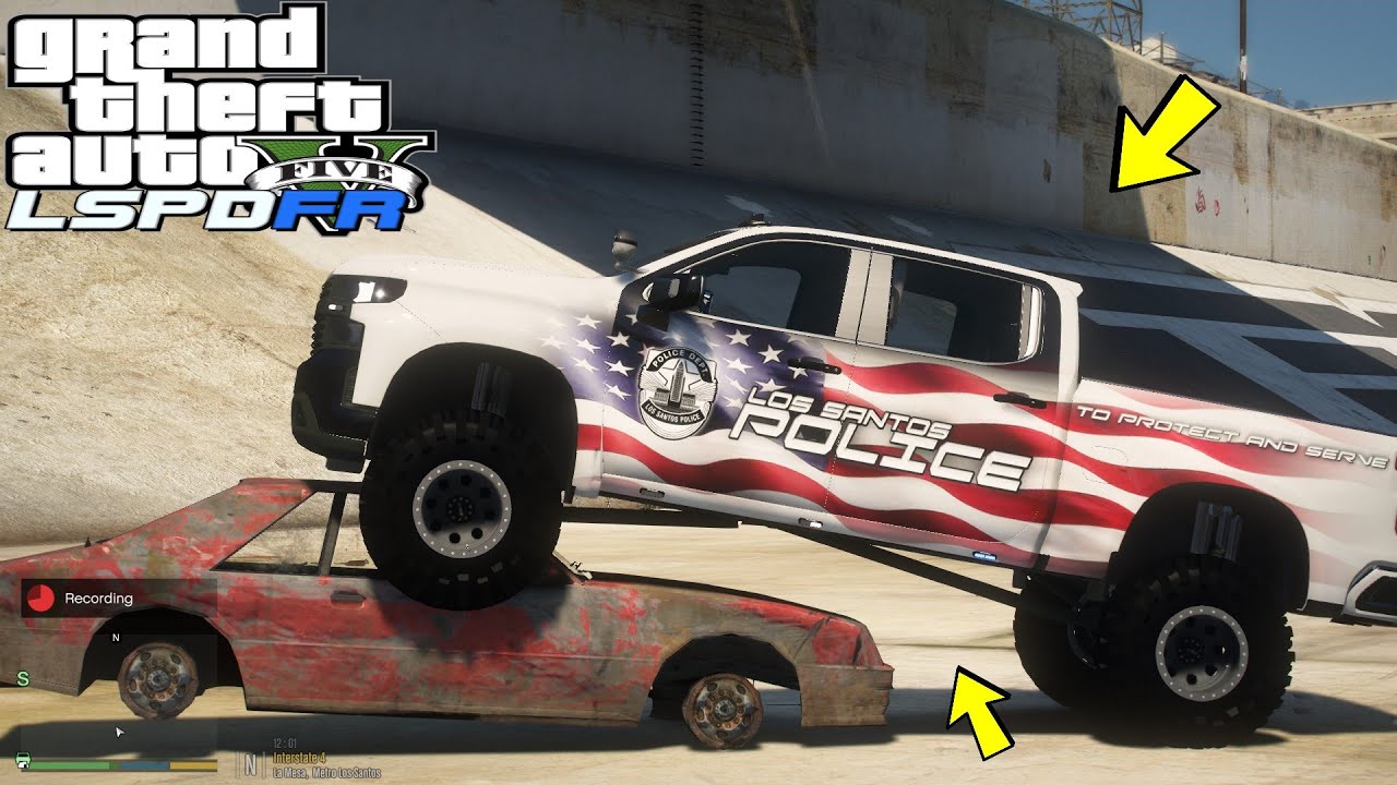 LSPDFR - NEW - Lifted 2020 Chevy Silverado LSPD/BCSO - GTA 5 Mods - YouTube