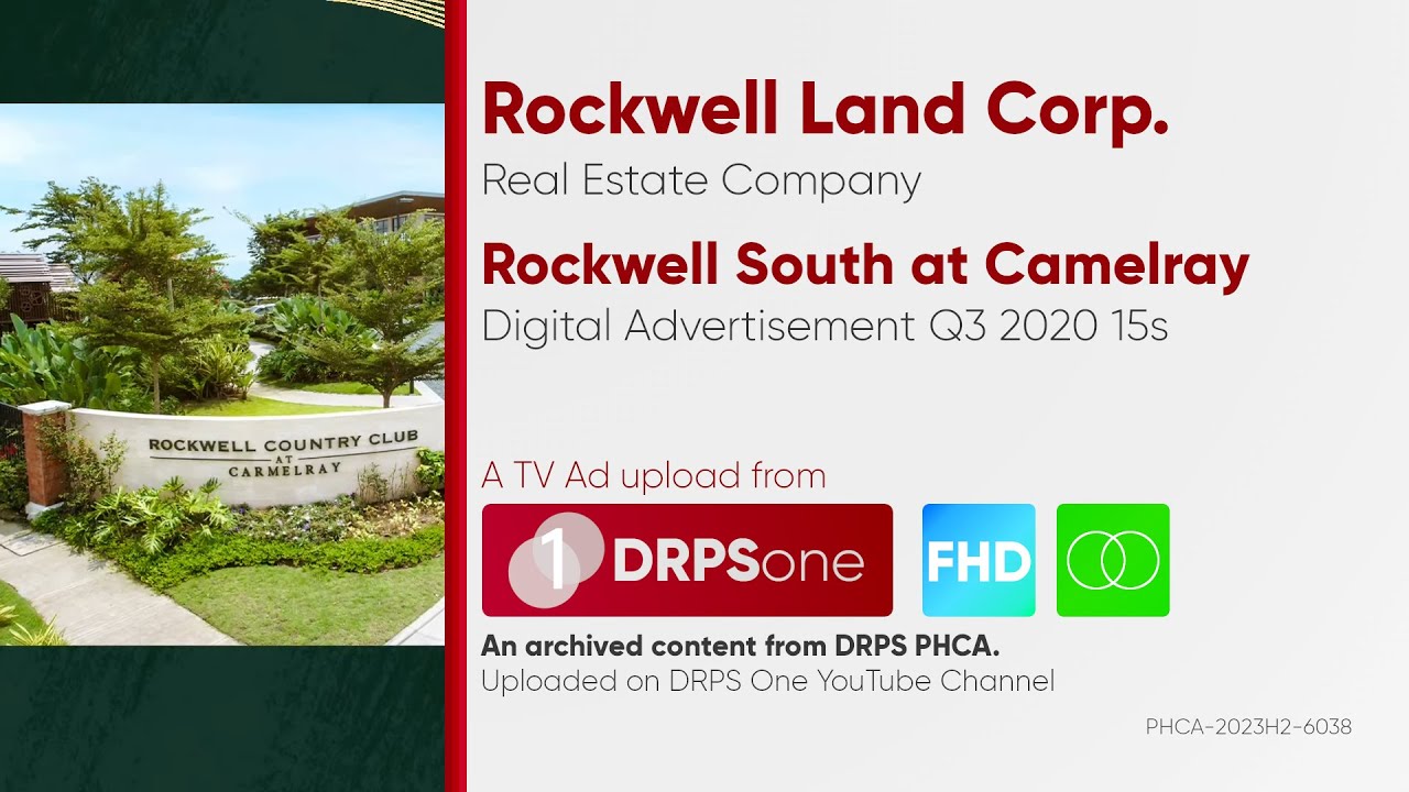 Rockwell South at Carmelray Digital Ad Q3 2020 15s (Philippines) [HD/ST ...