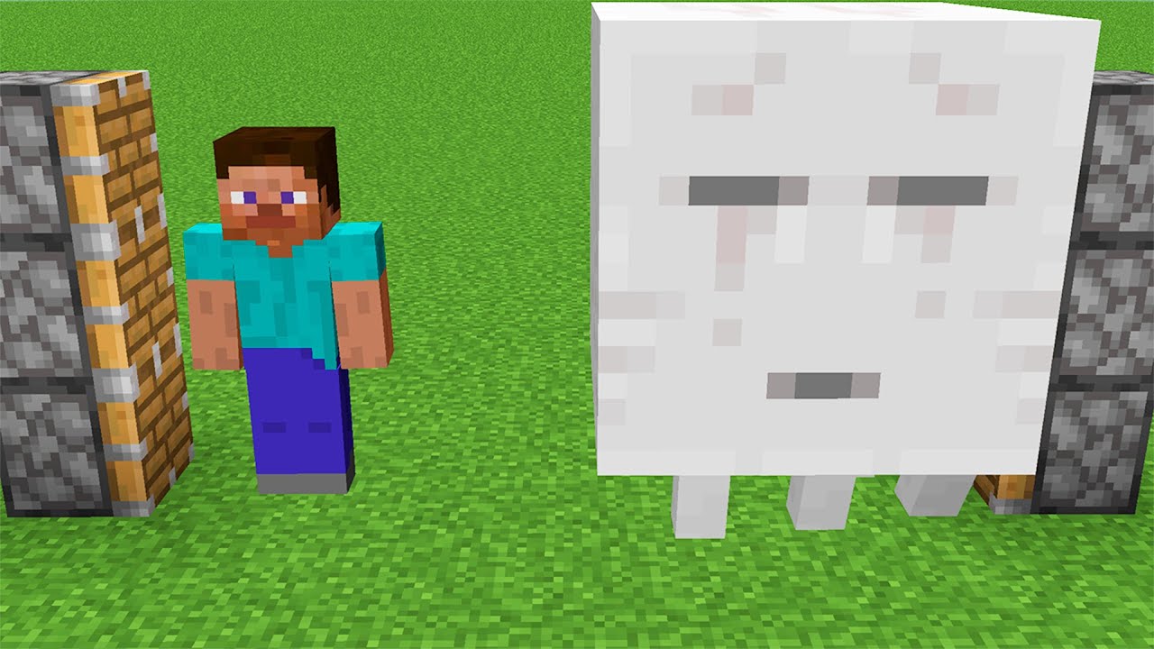 Steve + Ghast = ??? - YouTube