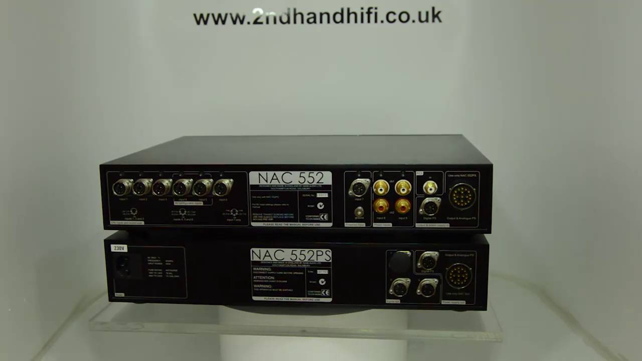 Naim NAC552 & NAC552PS - YouTube