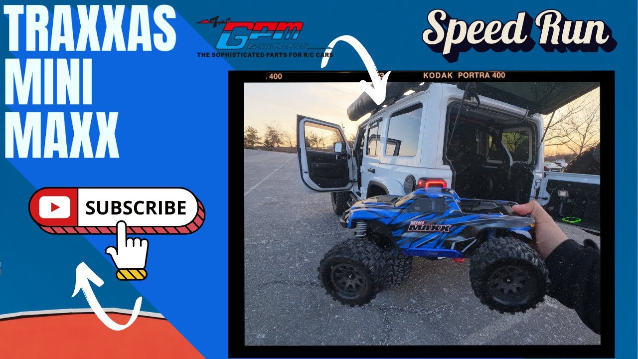 🚀 Traxxas Mini Maxx Upgrades! GPM Aluminum, New Tires & Speed Run 🔥 #RC ...