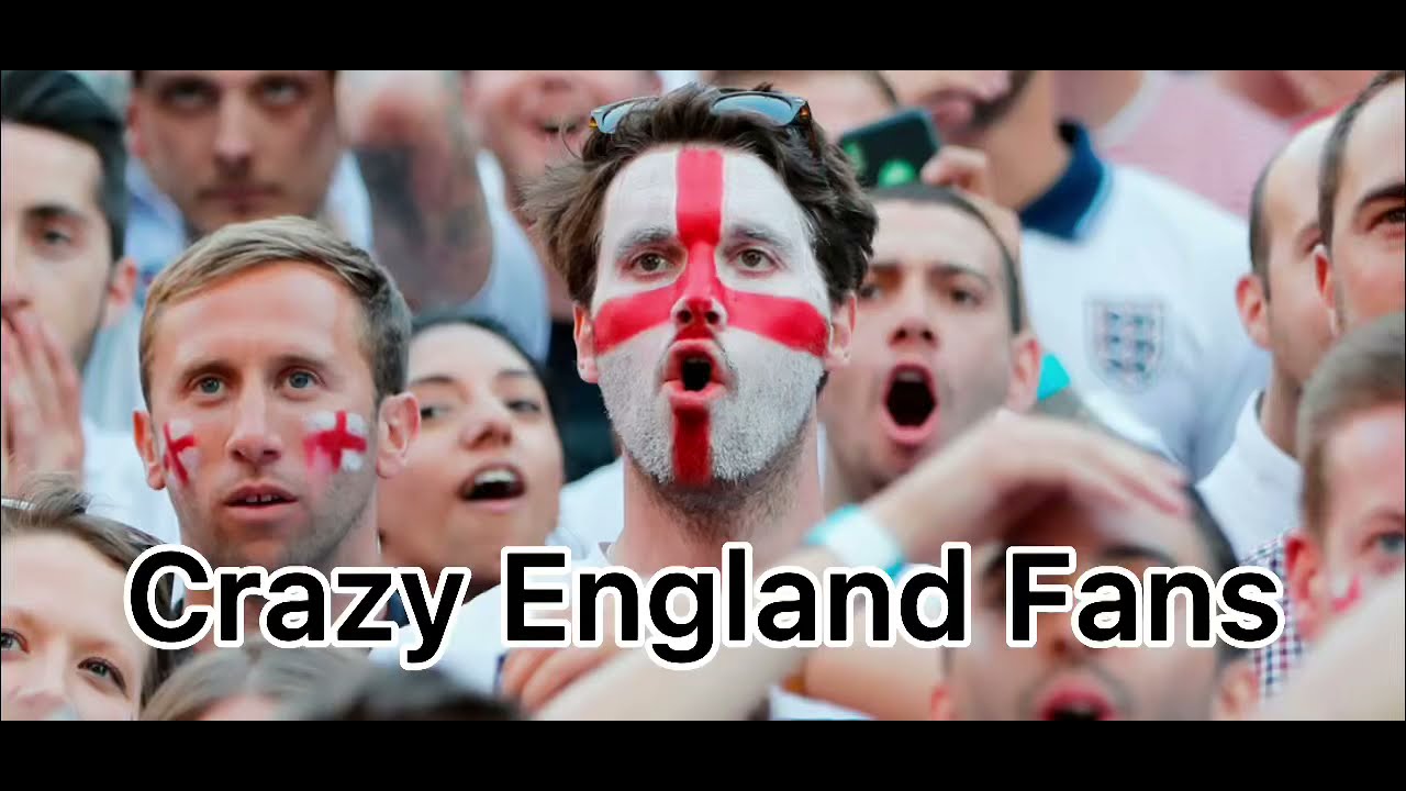 CRAZY ENGLAND FANS AFTER MAKING IT TO THE FINAL!!! - YouTube