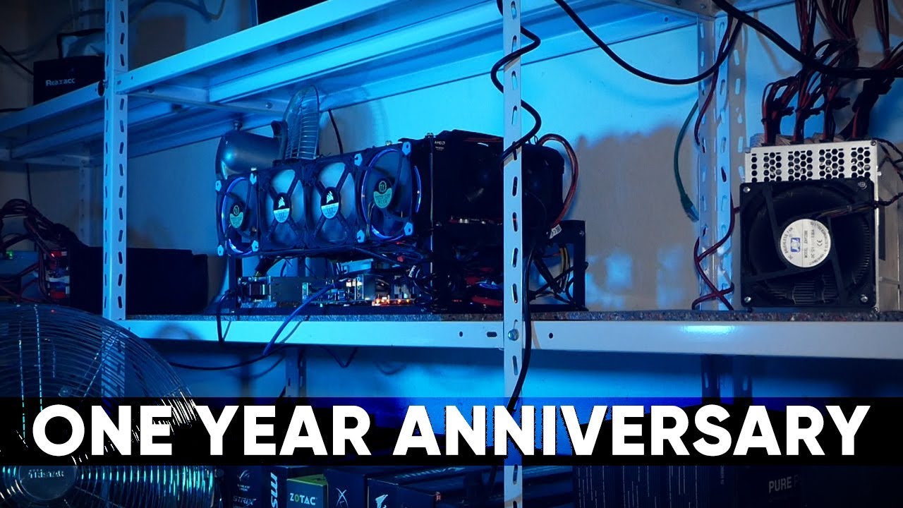 Cursed Mining Farm #12: One Year Anniversary (March 2019 cryptomining ...
