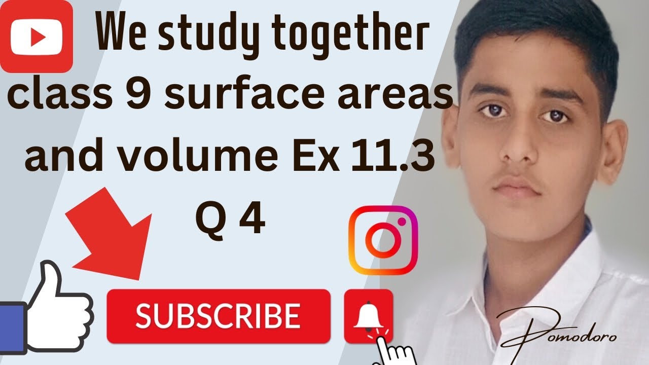 Class 9 Maths Chapter 11 Exercise 11 3 Question 4 Surface Areas And Class 9 Maths Chapter 11 Exercise 11 3 Question 4 Surface Areas And