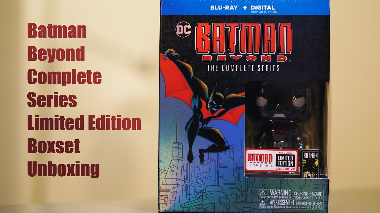 Batman Beyond Limited Edition Blu Ray Boxset Unboxing - YouTube