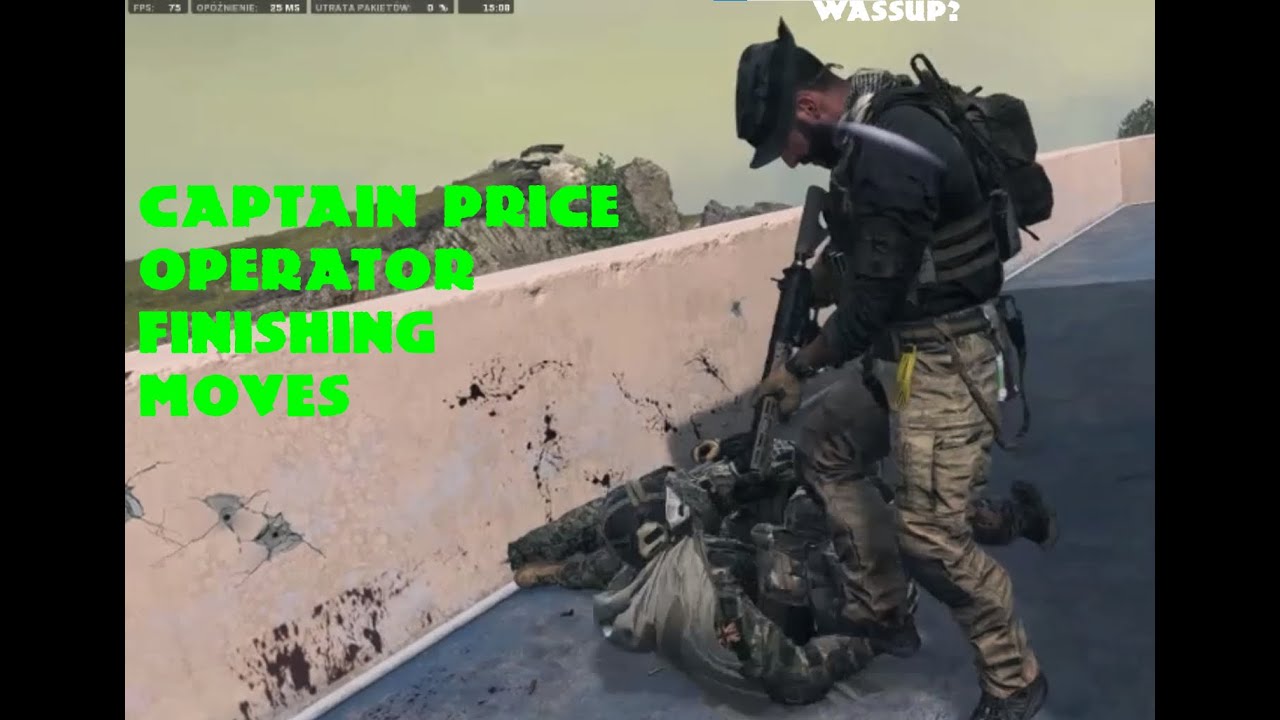 CAPTAIN PRICE OPERATOR FINISHING MOVES WARZONE 2 CALL OF DUTY:MODERN ...