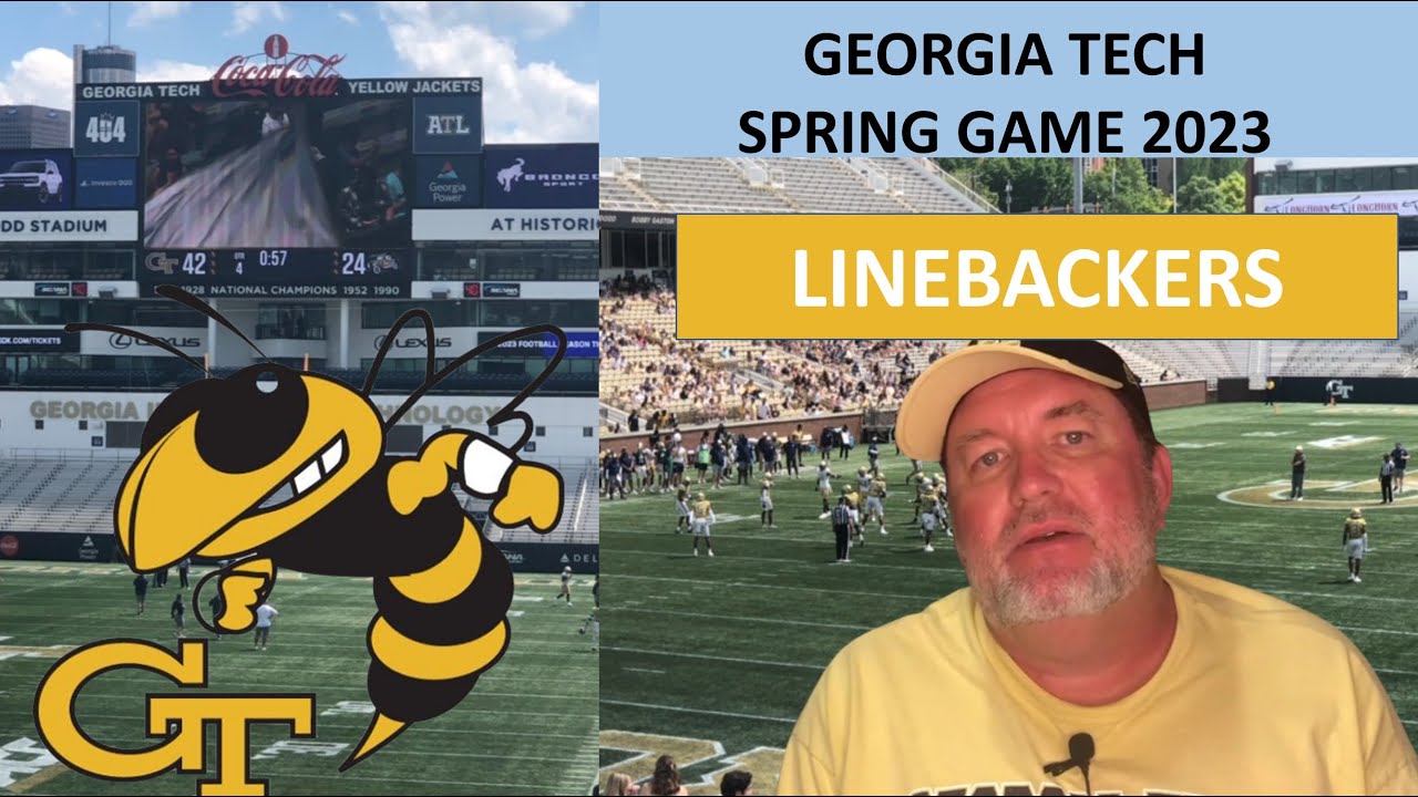 2023 Georgia Tech Spring Game Linebackers - YouTube