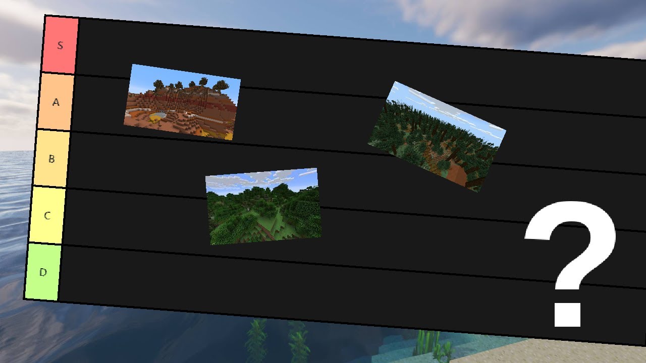 Minecraft Biomes Tier List - YouTube