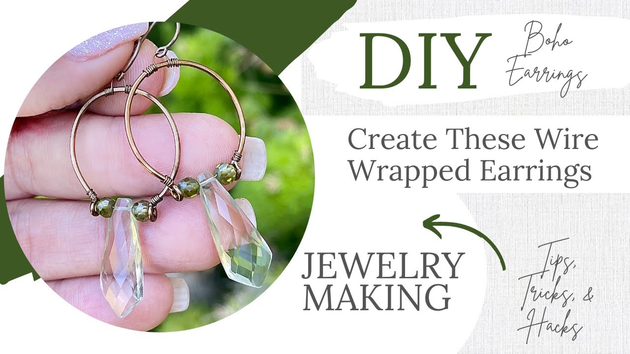 Jewelry Making Tips Tricks Hacks! Beginner to Advanced DIY Wire Wrapped ...