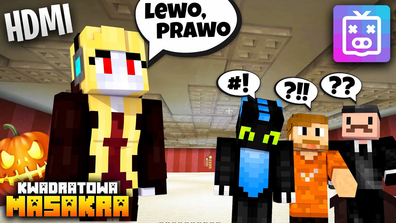 HALLOWEENOWY EVENT *gildia HDMI* KWADRATOWA MASAKRA | Cedi Minecraft ...