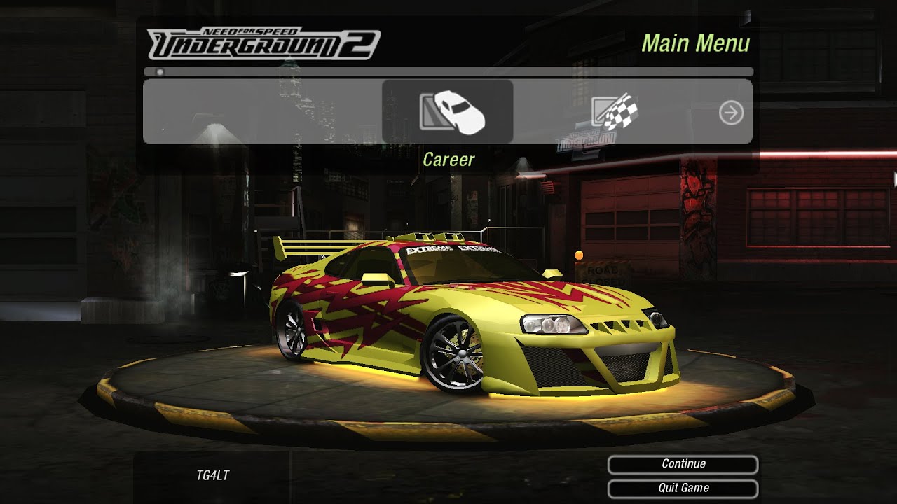 Need For Speed Underground 2 - Toyota Supra MK4 - YouTube