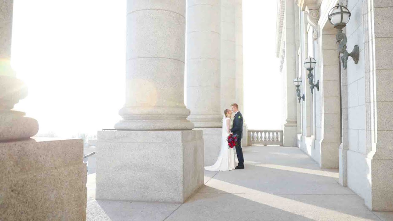 Salt Lake City Utah Capitol Wedding || Utah State Capitol Wedding ...