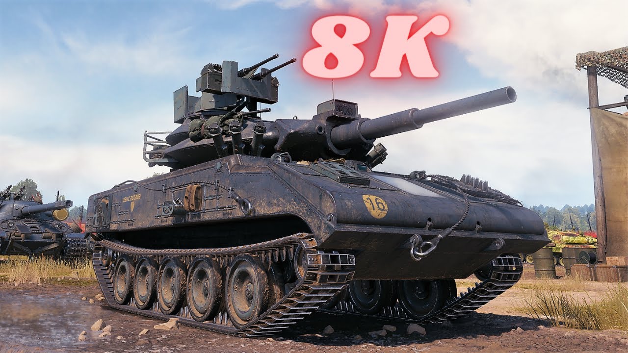 XM551 Sheridan 8K Damage 7 Kills World of Tanks - YouTube