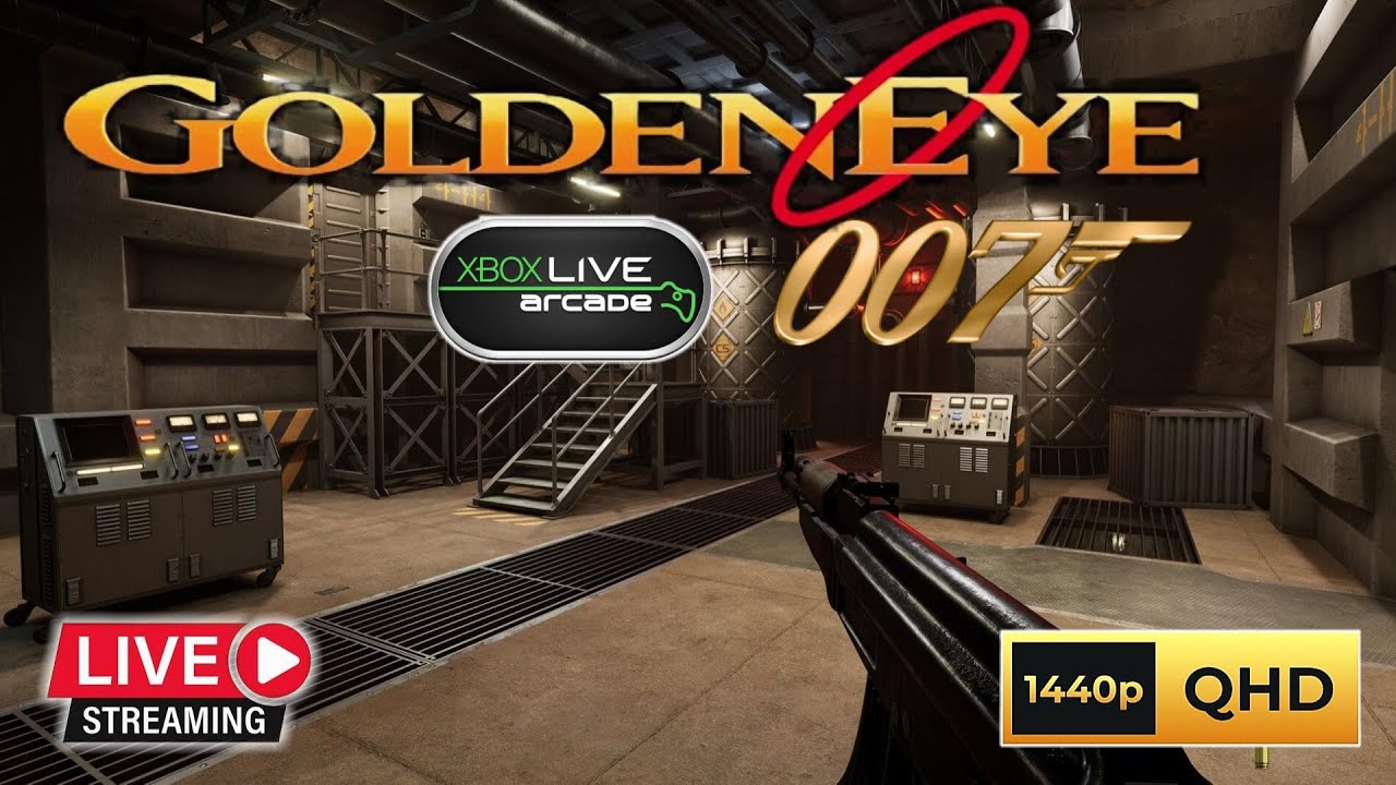 🔴 GoldenEye 007 - PLAYTHROUGH HD 1440p XBLA - YouTube
