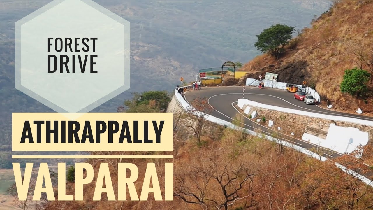 Forest drive to Valparai via Athirappally, Malakkappara / Aaliyar Dam ...