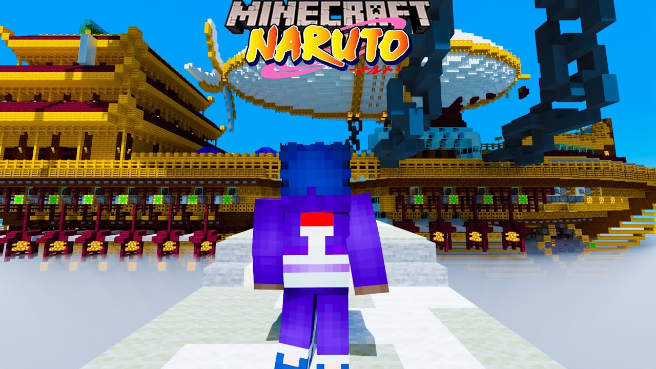 Preparing for WAR in Naruto Minecraft! - YouTube