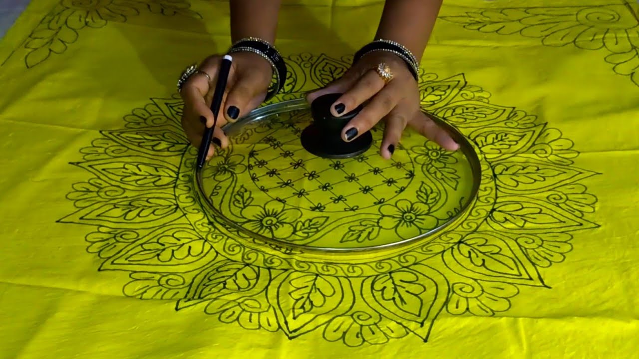 A beautifu nakshi kantha design 2022//new nakshi kantha design//nokshi ...