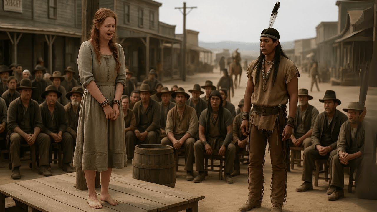 Frontier Girl Was Being Auctioned, Then a Apache Warrior Came to Save ...