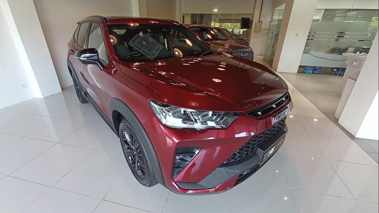 Haval H6 GT 4WD red 2.0T 7AT walkaround exterior and interior (Brunei ...