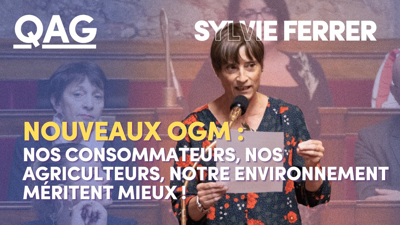 OGM ou NTG ? On mérite mieux ! - Sylvie Ferrer | #QAG - YouTube
