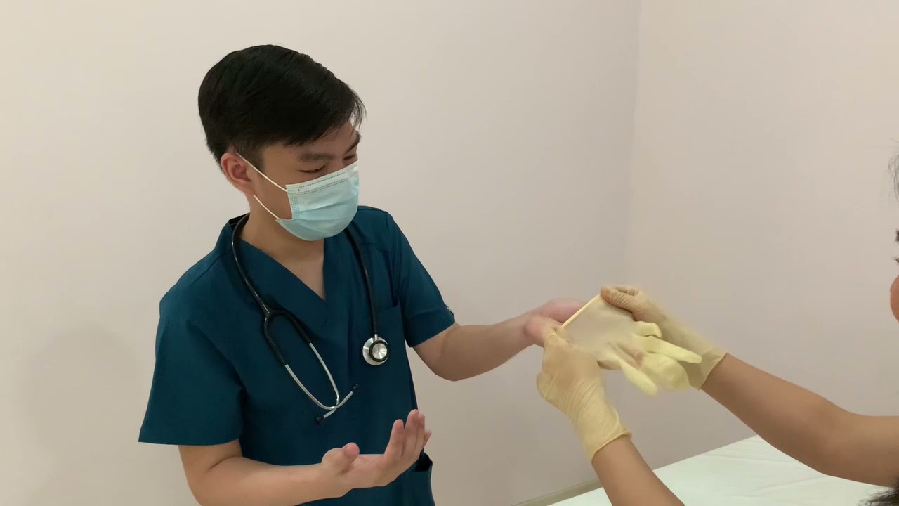 Prepping patient for surgery - YouTube
