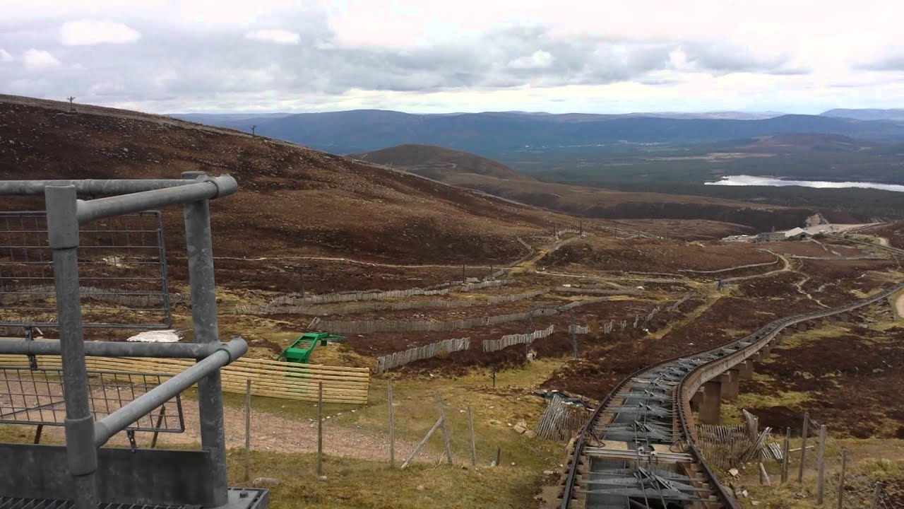 Funicular railway Cairngorm, Aviemore, Scotland - YouTube