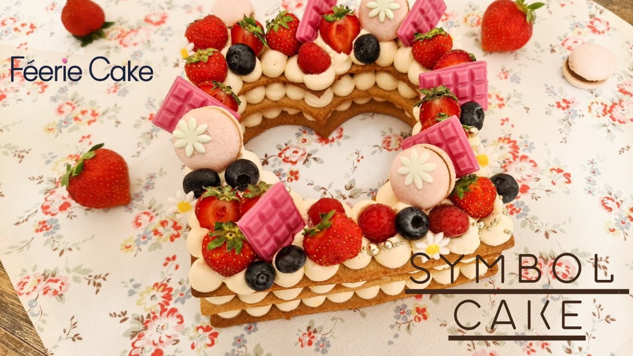 Symbol cake façon Number Cake - YouTube