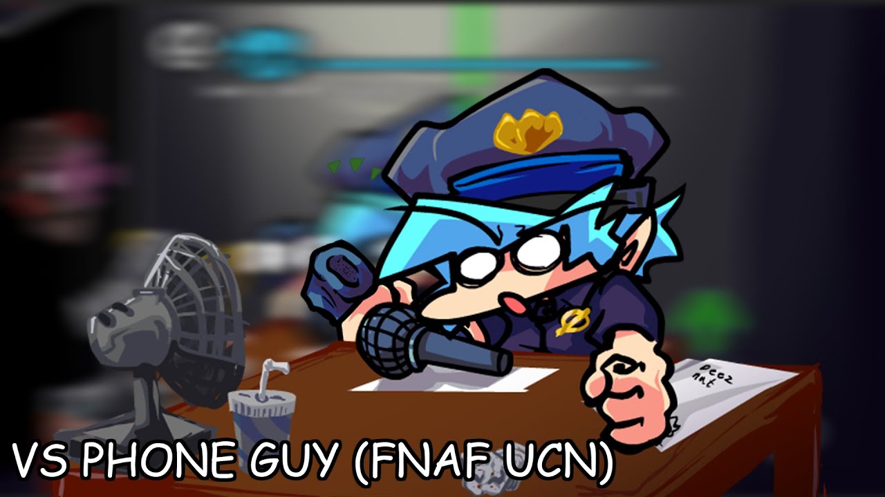 Friday Night Funkin' Vs Phone Guy [HARD] - (FNaF UCN FNF Mod) - YouTube