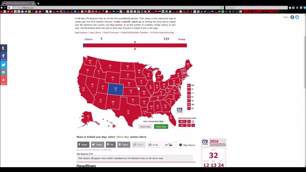 Election Prediction 2016: How Trump Will Get OVER 500 Electoral Votes ...