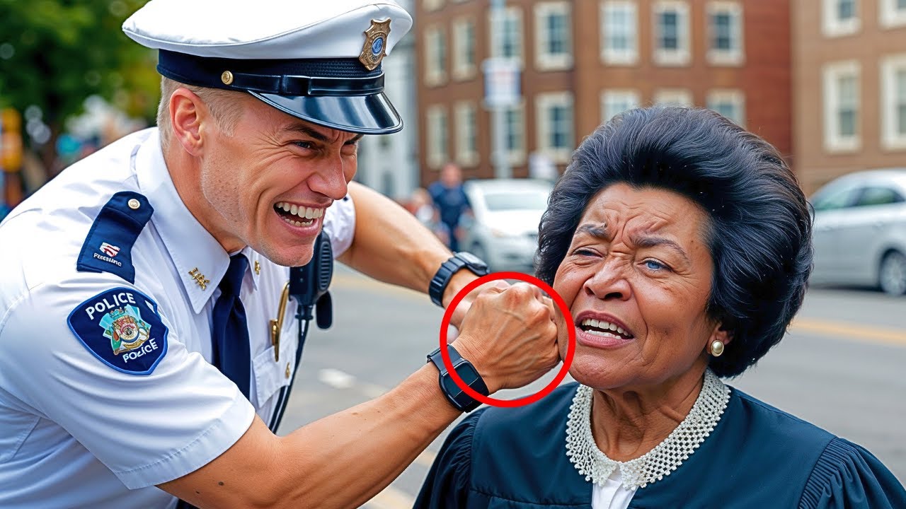 Racist Cop Punches Old BLACK Lady, Finds Out She's The Most FEARED ...