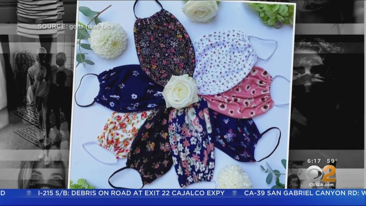 Mask Maker Gets Scientific In Creating Protective, Stylish Face ...